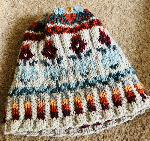 Ravelry: Winter Wonder Flowers Hat pattern by JEM Designs