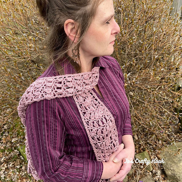 Ravelry: Lacey Scarf pattern by Jo's Crafty Hook