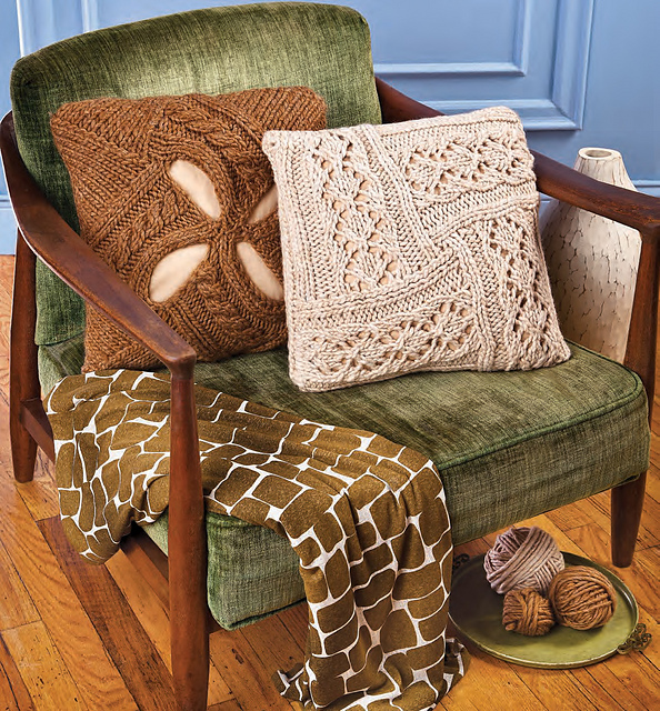 Ravelry: Pinwheel Pillows pattern by Rosemary Drysdale