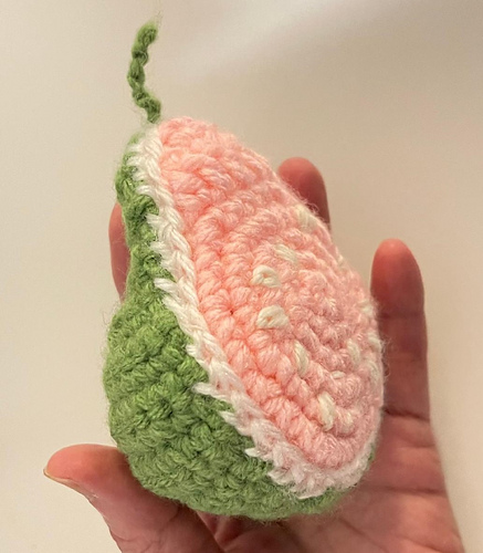 Ravelry: Pink guava and rambutan pattern by Josephine chow