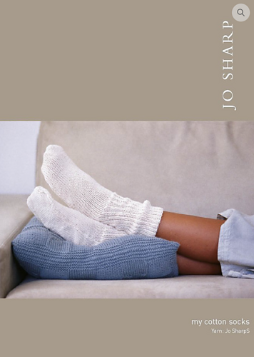 Ravelry: Cotton Socks pattern by Jo Sharp