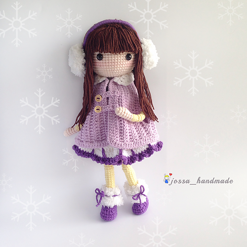 Ravelry: Icelyn Amigurumi Doll pattern by jossa handmade