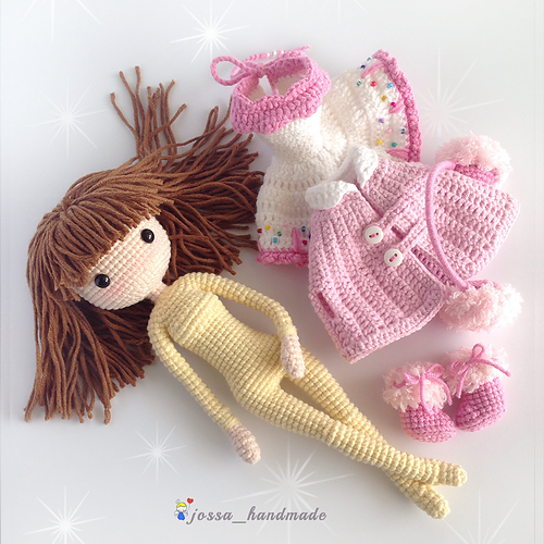 Ravelry: Icelyn Amigurumi Doll pattern by jossa handmade