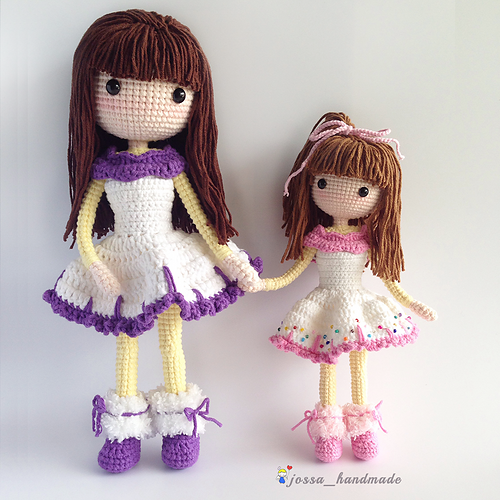 Ravelry: Icelyn Amigurumi Doll pattern by jossa handmade