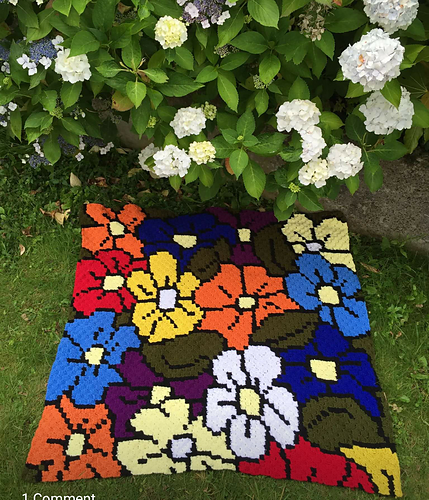 Ravelry: Forever Flowers c2c pattern by Angela Mosley