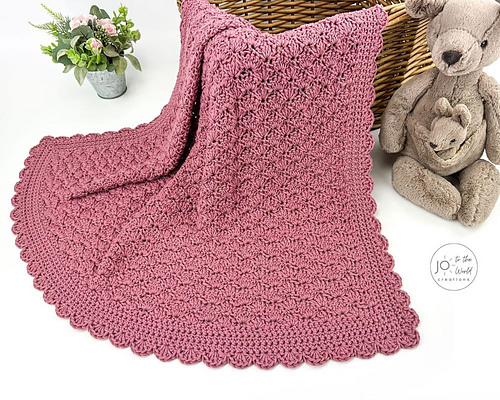 Ravelry: Easy Shell Blanket pattern by Jo Edwards