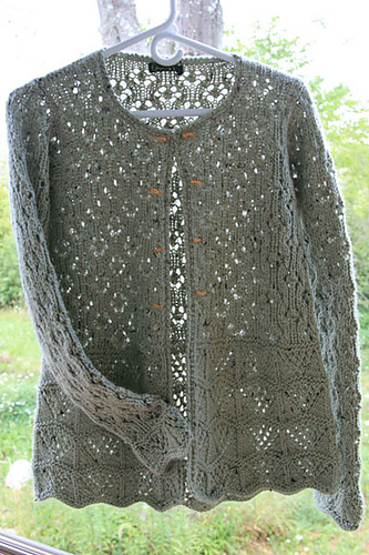 Ravelry: Flowers & Fans pattern by E. J. Slayton