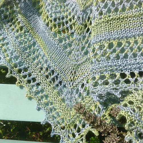 Ravelry: Winberry Shawl pattern by Agrarian Artisan