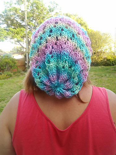 Ravelry: Coral Reef Slouch Hat pattern by Joanna Brandt