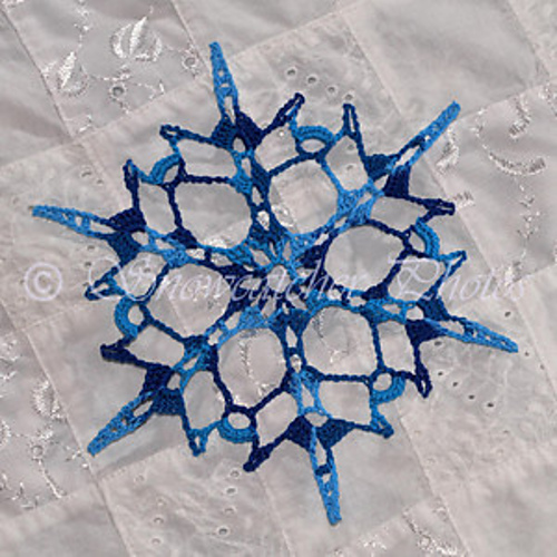 Ravelry: Blue River Snowflake pattern by Deborah Atkinson