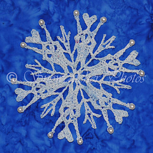 Ravelry: True Love Snowflake pattern by Deborah Atkinson