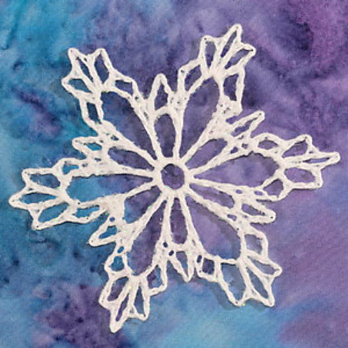 Ravelry: Spring Flower Snowflake pattern by Deborah Atkinson