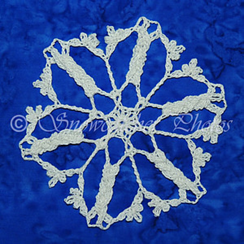 Ravelry: Elsa's Braids Snowflake pattern by Deborah Atkinson