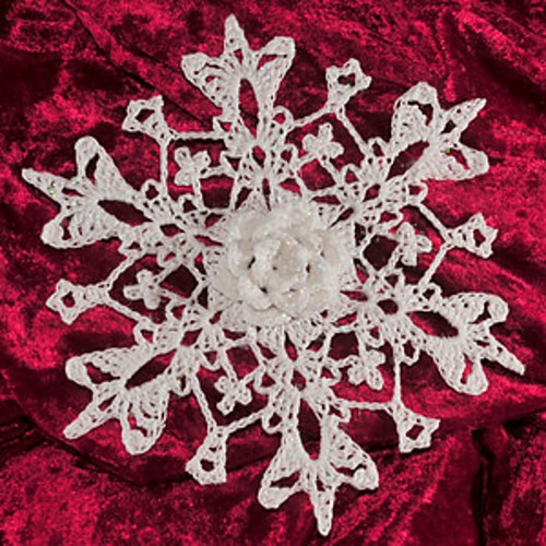 Ravelry: 3D Crystal Snowflake for Mom pattern by Deborah Atkinson
