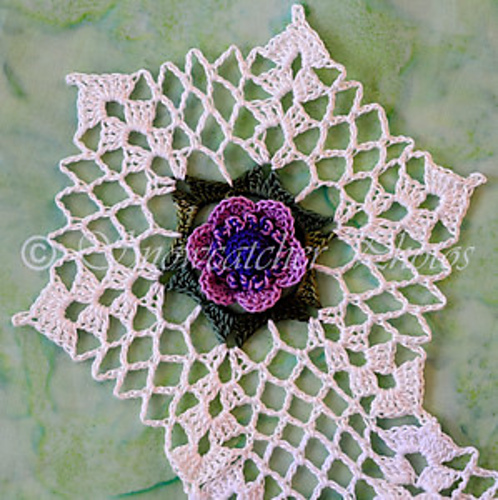 Ravelry: Windflower Snowflake pattern by Deborah Atkinson
