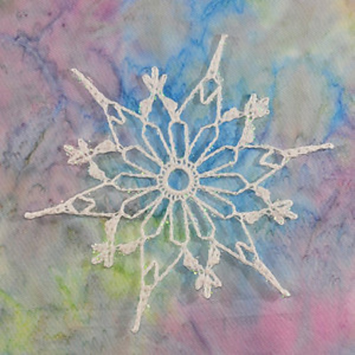 Ravelry: Gothic Daisy Snowflake pattern by Deborah Atkinson