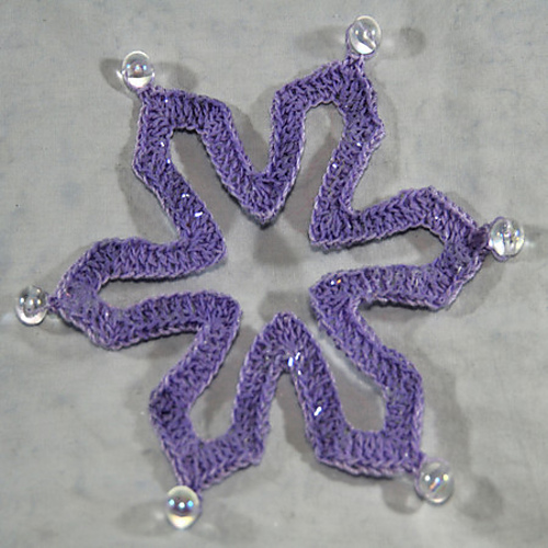 Ravelry: Purple Mountain Snowflake pattern by Deborah Atkinson