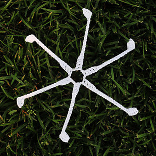 Ravelry: Six Golf Clubs for Dad Snowflake pattern by Deborah Atkinson