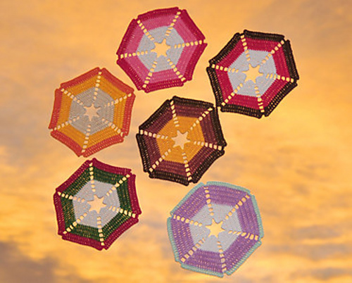 Ravelry: Candy Corn Snowflake pattern by Deborah Atkinson