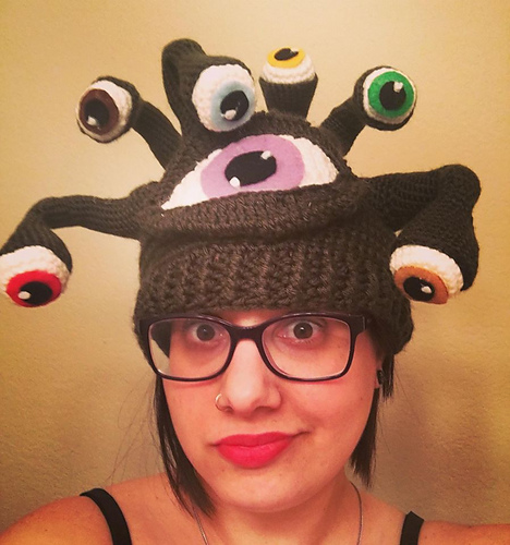 Ravelry: Eye of the Beholder Hat pattern by Jessica Salyers