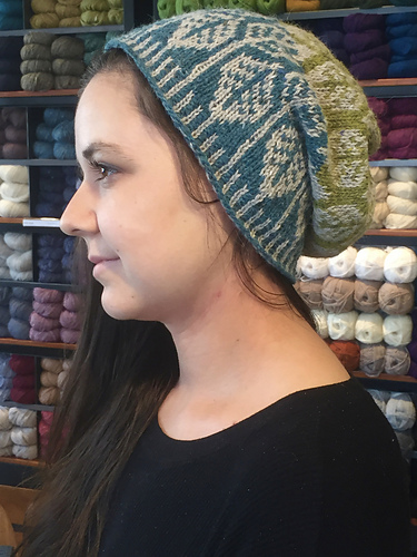 Ravelry: Spring Leaves Hat pattern by Suzanne Strachan