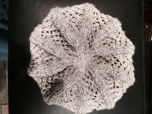 Ravelry: Fan Lace Hat pattern by Gretchen Tracy