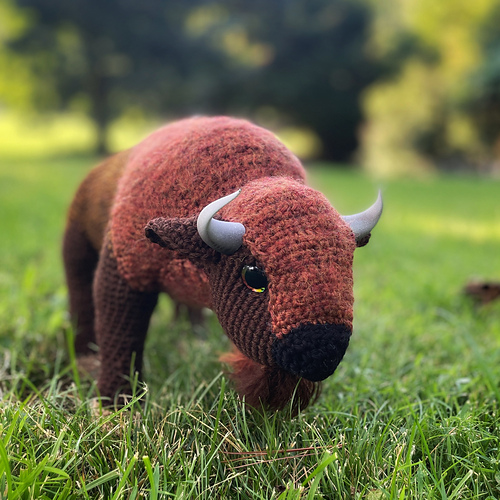 Ravelry: Bison Amigurumi pattern by Jennifer Starbird