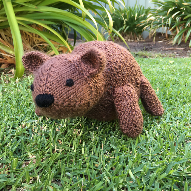 Ravelry: Wilbur the Wombat pattern by Panda Yarns