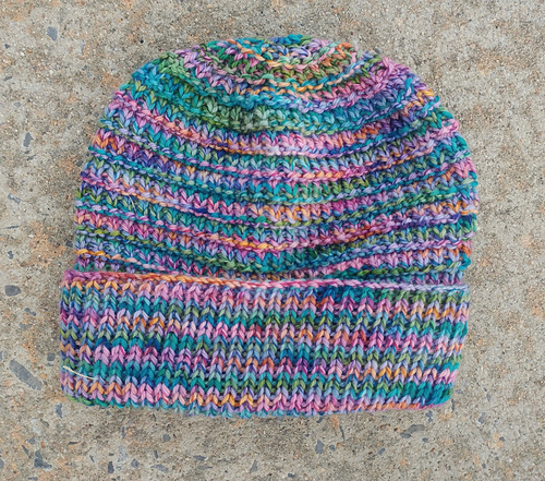 Ravelry: Jumping Hurdles Hat pattern by Judy Murgia