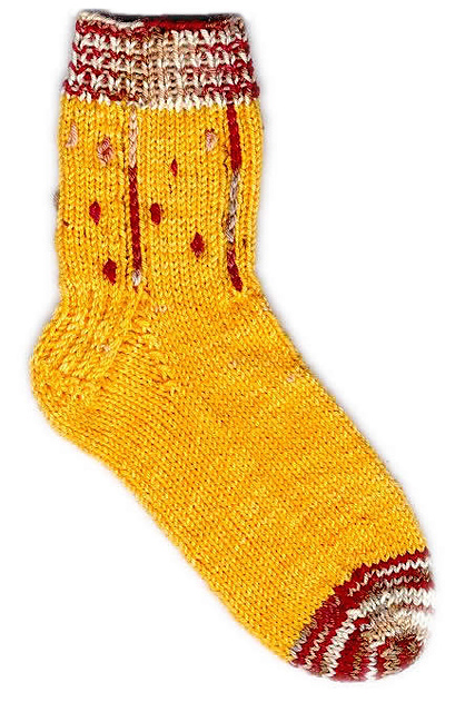 Ravelry: Banana Socks pattern by Judy Sumner