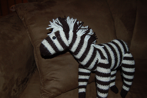 Ravelry: Zebra pattern by Kath Dalmeny