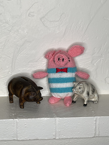Ravelry: Mr. Schnitzel the Pig pattern by Svitlana Kondratova