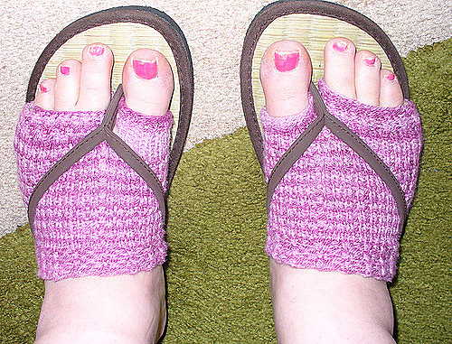 Ravelry: Arizona Flip Flop Socks pattern by Catherine J. Hall