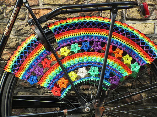 Ravelry: Color Burst Crochet Skirt Guards pattern by Just Do