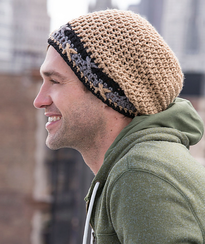 Ravelry: X-Border Hat pattern by Alessandra Hayden