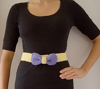 Ravelry: Chanel-esque Bow Belt pattern by Henrietta Dups