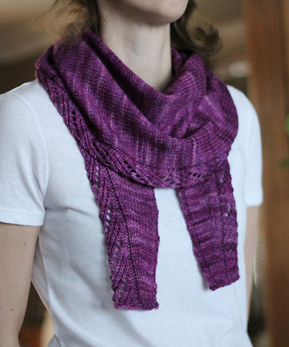 Ravelry: Lacy Lady Shawlette pattern by Michelle Krause