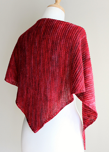 Ravelry: Truly Triangular Scarf pattern by Michelle Krause