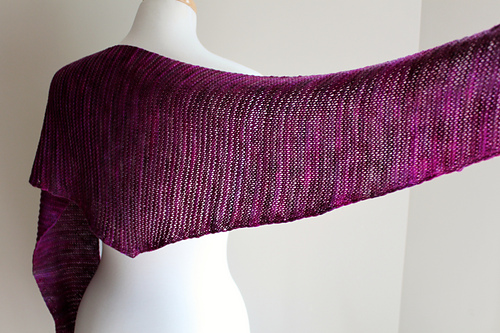 Ravelry: Totally Triangular Scarf pattern by Michelle Krause