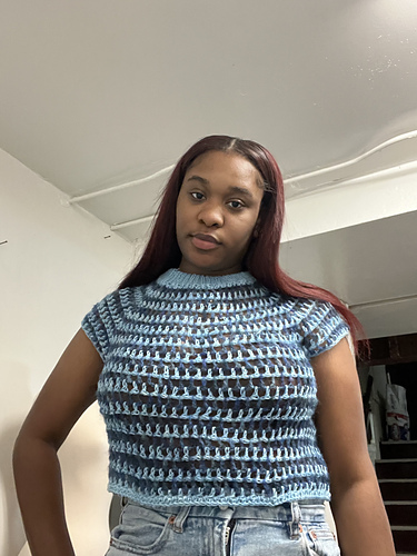 Ravelry: Mesh Me Up Raglan pattern by Lindsey Muscarella