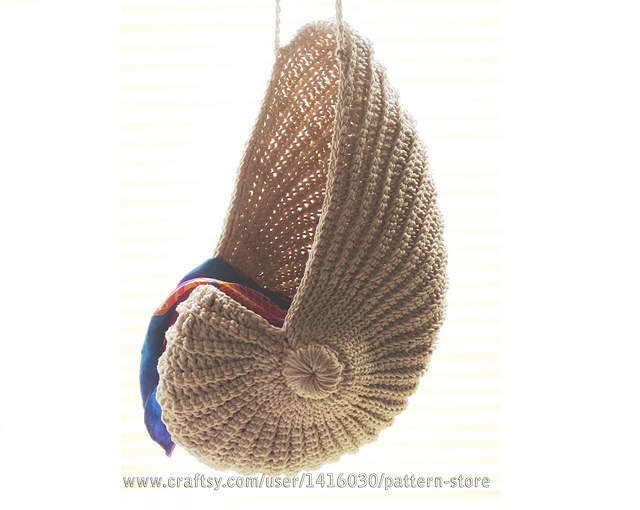 Ravelry: Nautilus Shell Basket pattern by Julia SimpleCraftTutorials