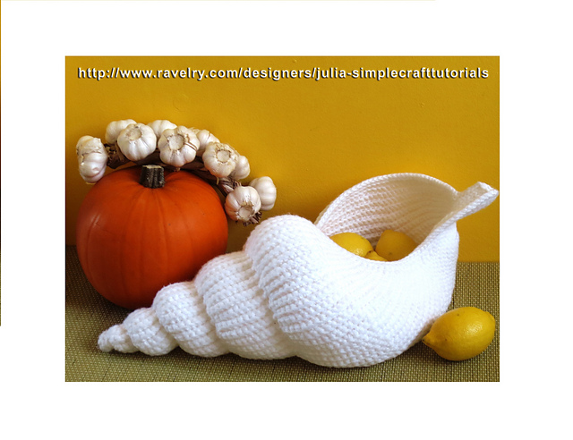 Ravelry: Spiral Shell Basket pattern by Julia Verbytska ...