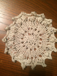 Ravelry: jvallas' Frilly coaster