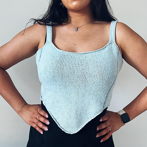 Ravelry: Corselette Tank pattern by Jasmine Britton