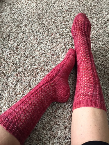 Ravelry: Garnet Canyon Socks pattern by Phyll Lagerman