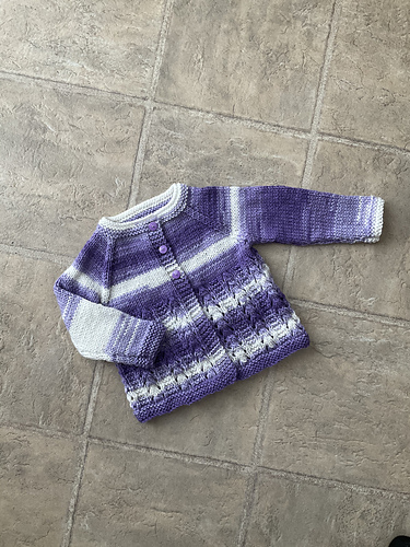 Ravelry: IONA Baby Cardigan Jacket pattern by marianna mel