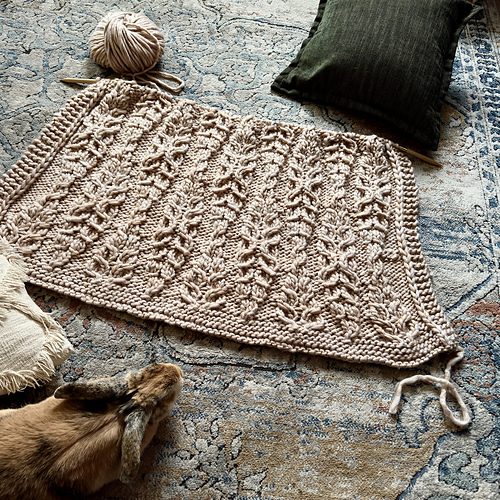 Ravelry: Snow Fern Blanket pattern by Kalurah Hudson