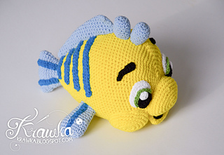 Ravelry: Flounder fish pattern by Kamila Krawka Krawczyk