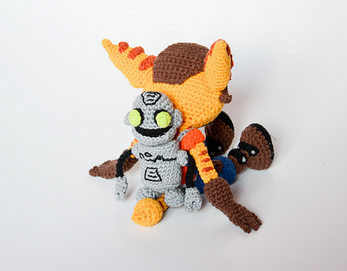 Ravelry: Ratchet and Clank pattern by Kamila Krawka Krawczyk