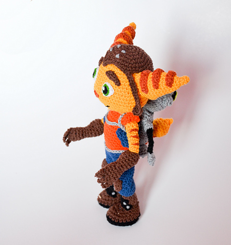 Ravelry: Ratchet and Clank pattern by Kamila Krawka Krawczyk